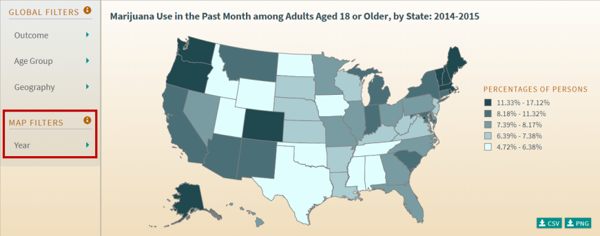 Filter the Interactive Map